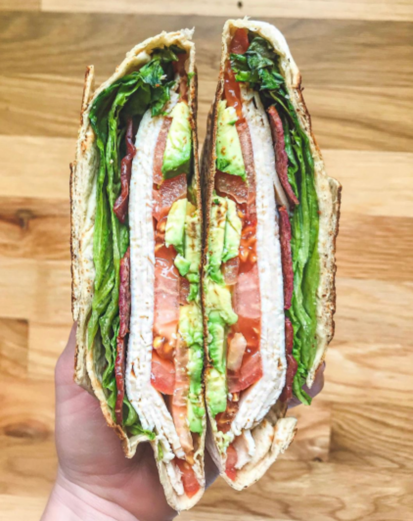 Quincey's BLTA Wrap – iheartmacros